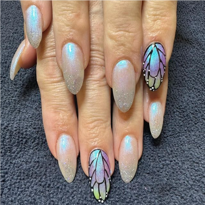 7 Butterfly Nails layout thoughts For stunning Nails - Stylecrazeblog