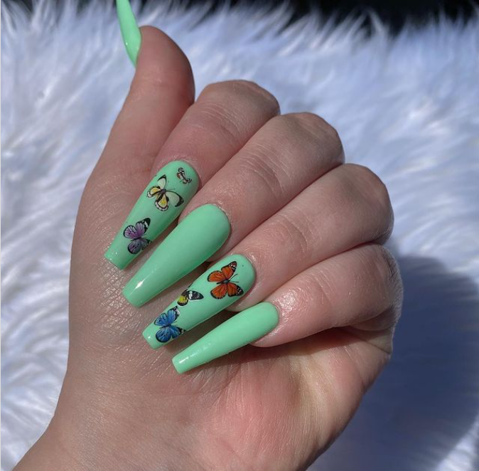 7 Butterfly Nails layout thoughts For stunning Nails - Stylecrazeblog